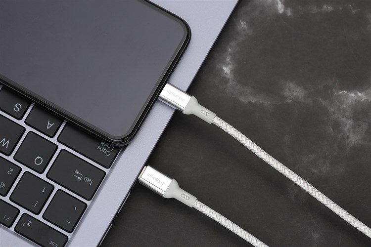 Cáp Type C - Lightning MFI 1.5m Innostyle Powerflex ICL150AL