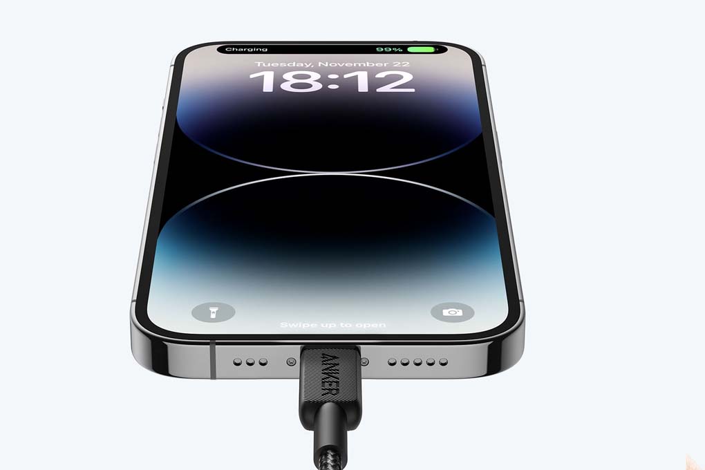 Cáp Type C - Lightning MFI 0.9m Anker 322 A81B5