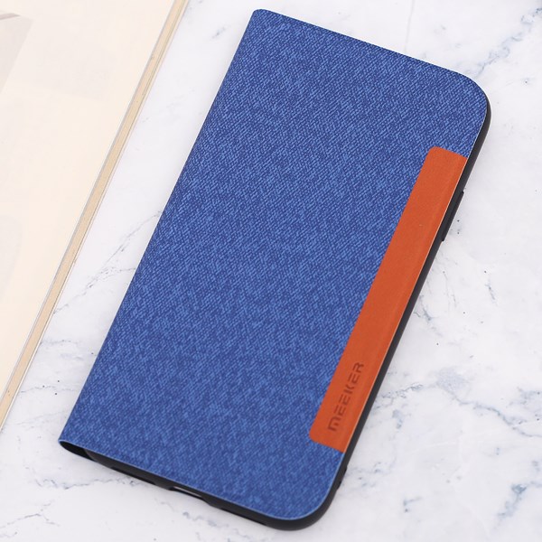 Ốp lưng iPhone 11 Nắp gập Flip TKSF1005 MEEKER Jean Navy