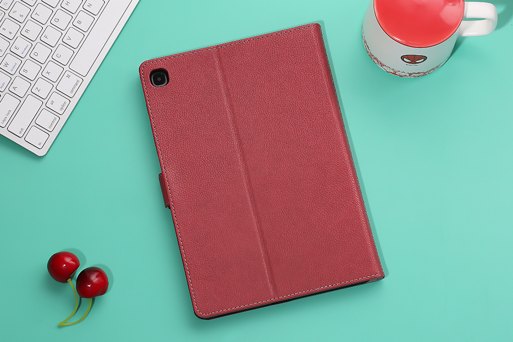 Ốp lưng Galaxy Tab S6 Lite Nhựa cứng viền dẻo COMBOW JM Đỏ rượu - Cập ...