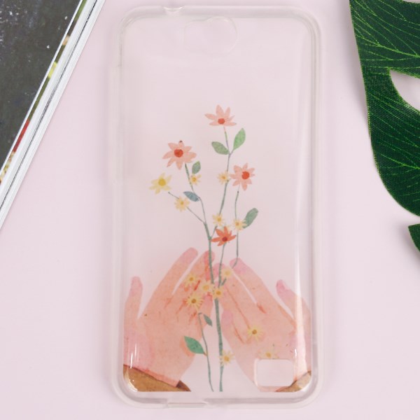 Ốp lưng Kool Lite Nhựa dẻo in trong IMD Xmobile CK161035 Hoa Trắng