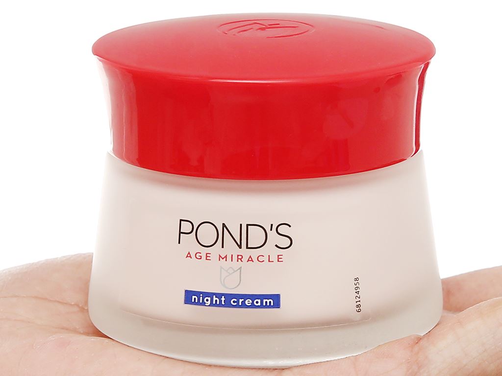 Kem Dưỡng Da Ban đêm Ponds Age Miracle Ngăn Ngừa Lão Hóa 50g Mỹ Phẩm