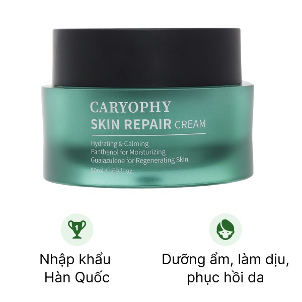 Kem dưỡng ẩm Caryophy Skin Repair Cream phục hồi da nhạy cảm hũ 50ml ...