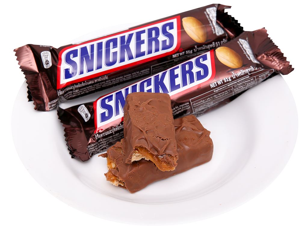 Kẹo socola đậu phộng Snickers 153g giá tốt tại Bách hoá XANH