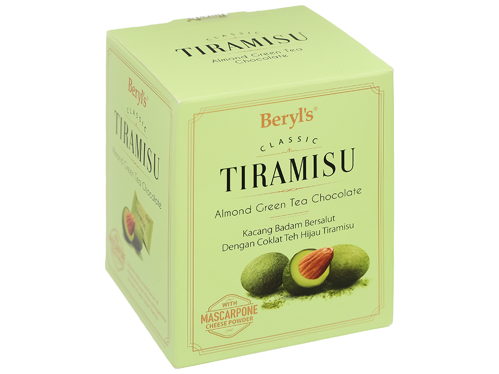 Socola tiramisu almond green tea Beryl's 100g Bách hoá XANH