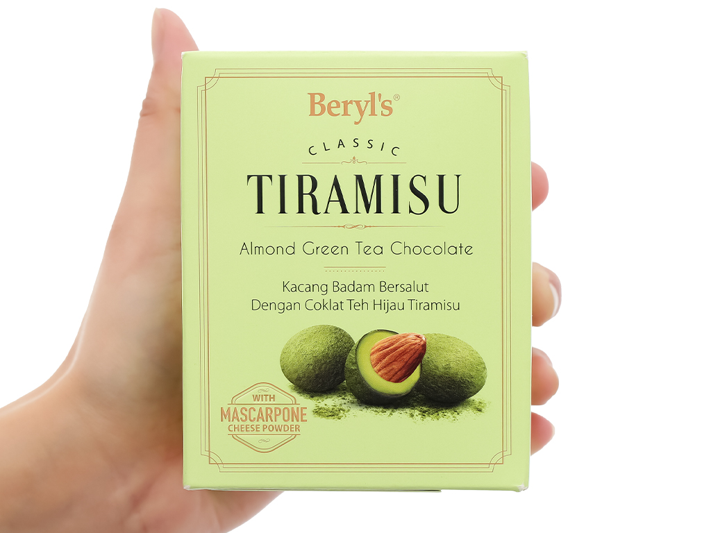 Socola tiramisu almond green tea Beryl's 100g Bách hoá XANH