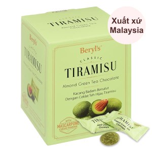 Socola tiramisu almond green tea Beryl's 100g Bách hoá XANH