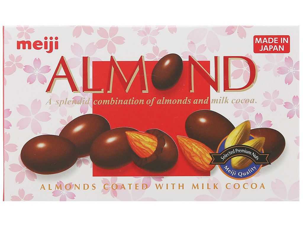 Kẹo socola almond Meiji hộp 42g tại Bách hoá XANH