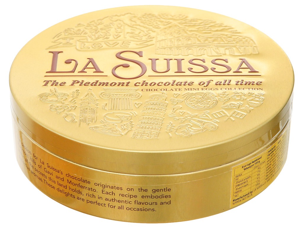 Socola đen trứng mini La Suissa hộp 115g tại Bách hoá XANH