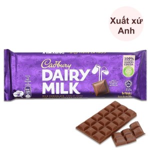 Socola sữa Cadbury Dairy Milk gói 90g tại Bách hoá XANH
