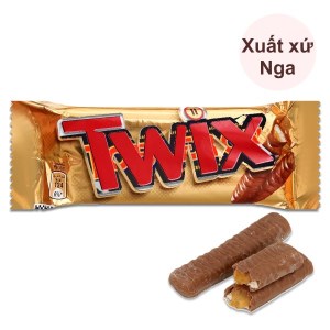 Bánh quy socola sữa & caramen Twix® 50g tại Bách hoá XANH
