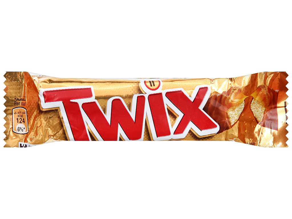 Bánh quy phủ socola sữa và caramen Twix® 25g Bách hoá XANH