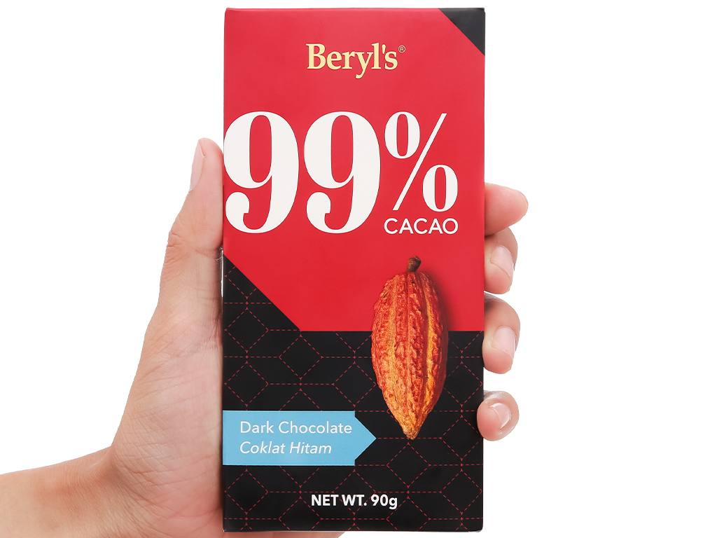Socola không đường Beryl's 99% cacao 90g tại Bách hoá XANH