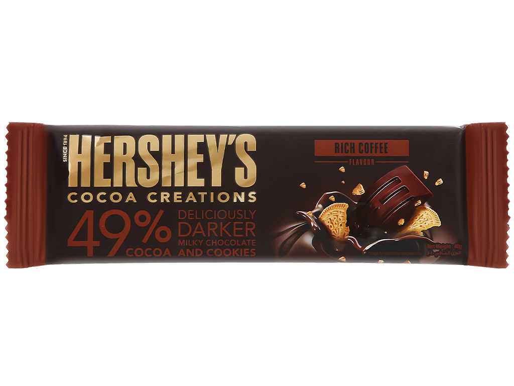 Socola đen hương cà phê Hershey's 40g tại Bách hoá XANH