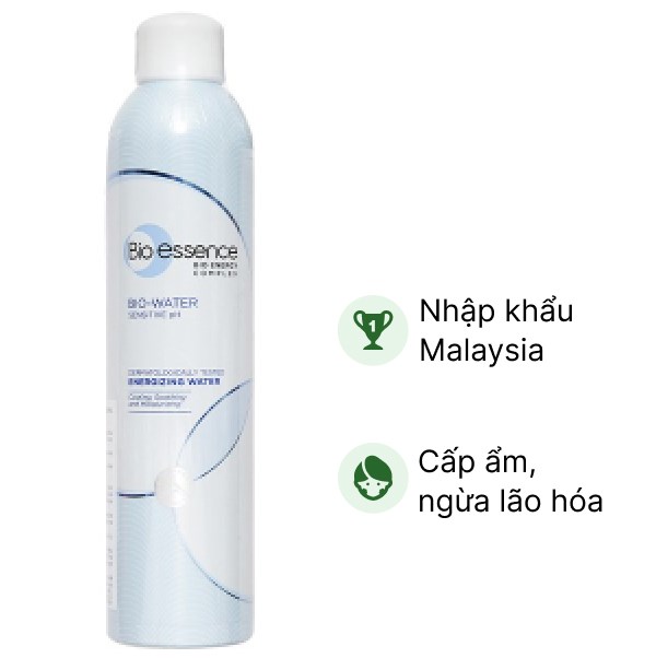 Xịt khoáng Bio essence Bio-Water Energizing Water dưỡng ẩm tức thì chai ...