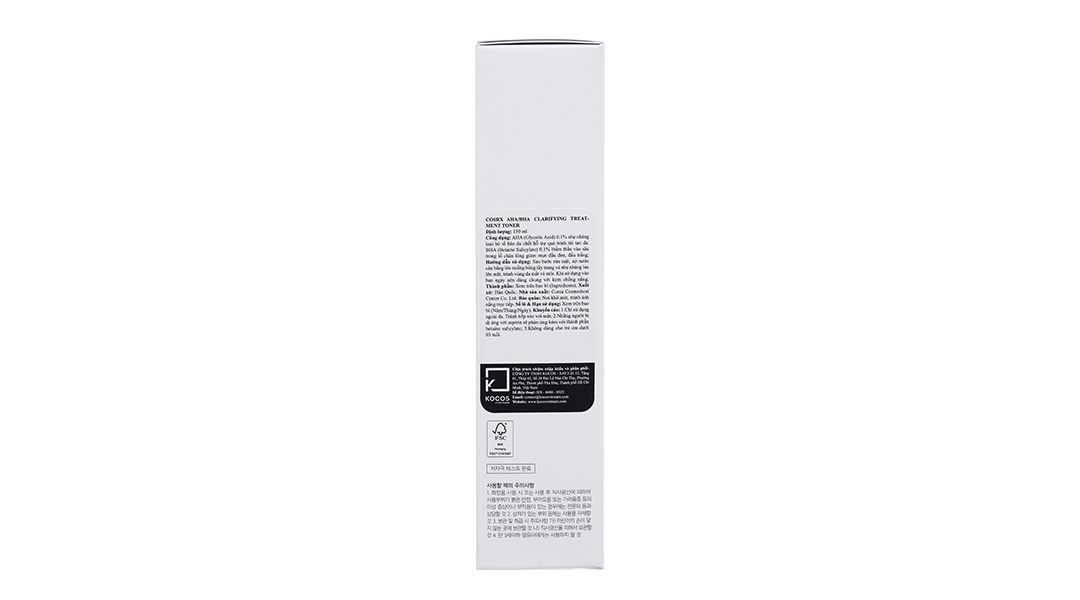 Nước hoa hồng COSRX AHA/BHA Clarifying Treatment Toner 150ml - 06/2024 ...