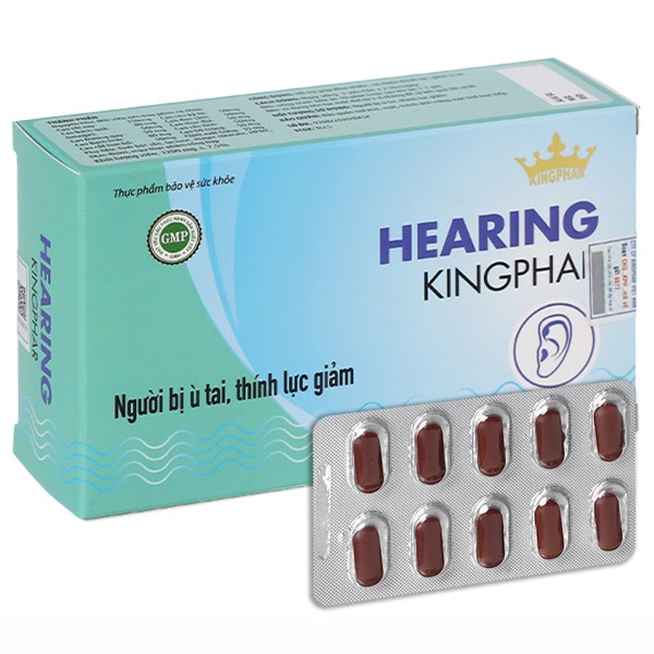 Kingphar Hearing Hộp 30v - 05/2026 | nhathuocankhang.com