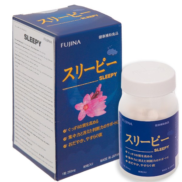 Thực phẩm bảo vệ sức khỏe Ngủ Ngon Sleepy Fujina Hộp 80 Viên - 02/2026 ...
