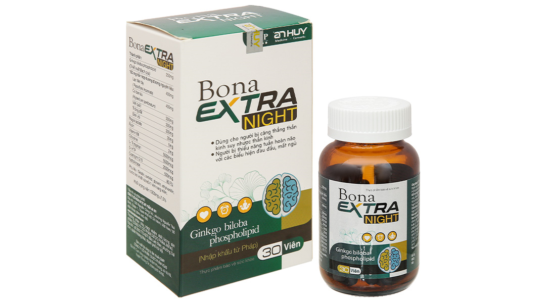 Bona Extra Night lọ 30 viên giảm giá 40% - 04/2024 | nhathuocankhang.com