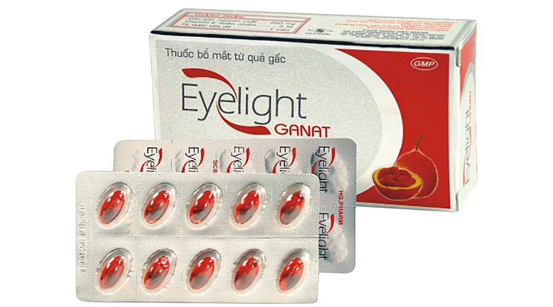 Eyelight Ganat giúp cải thiện thị lực, giảm mỏi mắt hộp 30 viên - 07/ ...