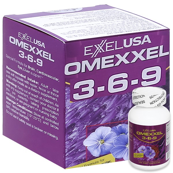 Viên uống Omexxel Vision Hộp 30 viên - Nhà thuốc An Khang