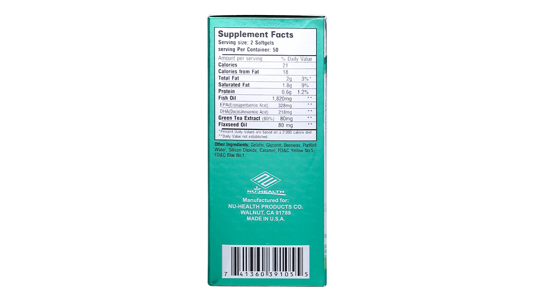 Marine Lipid Complex omega-3,6,9 giảm mỡ máu, bổ não chai 100 viên - 08 ...
