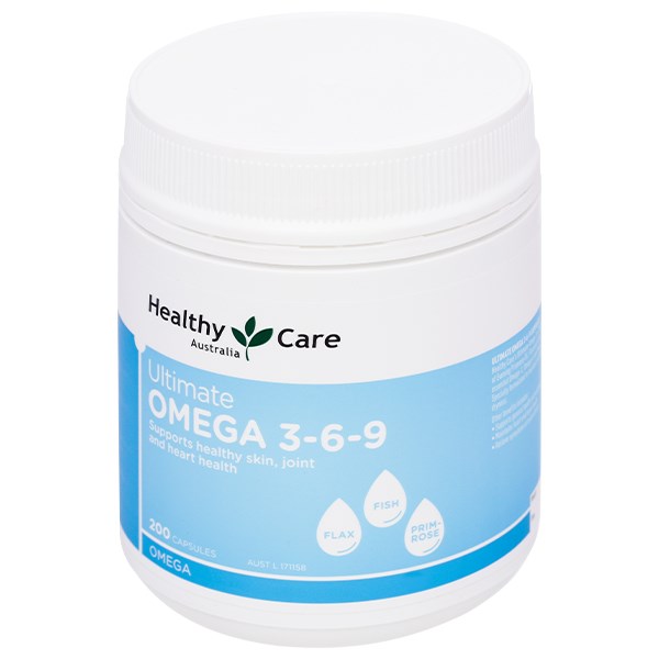 Dầu cá Healthy Care Fish Oil Omega 3 1000mg tốt cho khớp và tim mạch lọ ...
