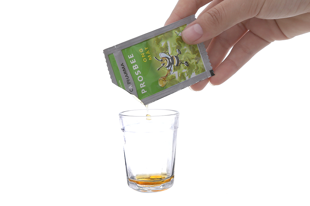 Siro thảo dược Prosbee hỗ trợ giảm ho, viêm họng hộp 30 gói x 5ml - 08/ ...