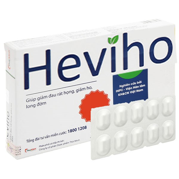 Siro ho, long đờm Heviho chai 100ml-Nhà thuốc An Khang