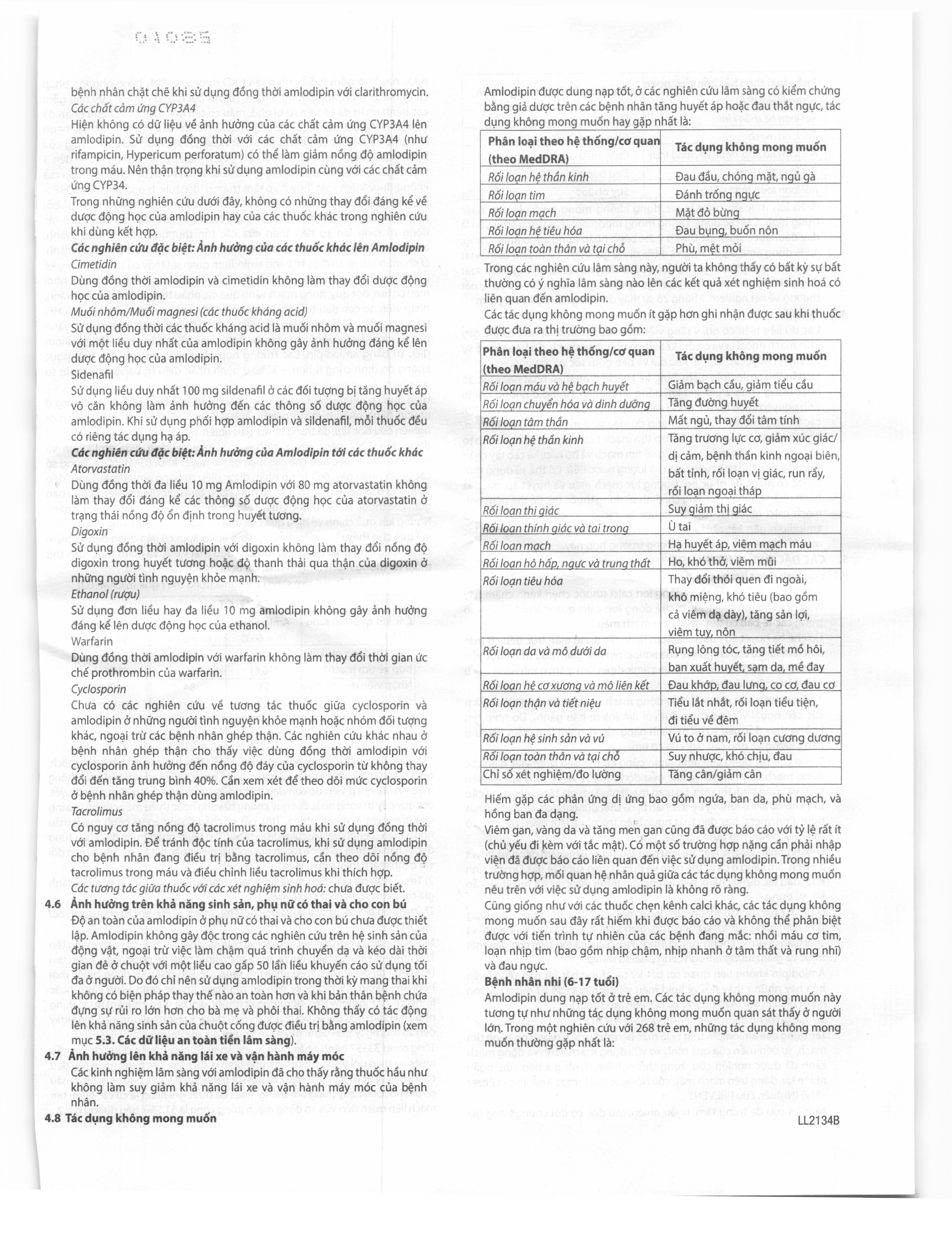 Thuốc Amlor 5mg hộp 30 viên-Nhà thuốc An Khang