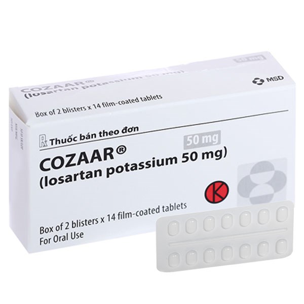 Cozaaz XQ 5/50mg trị tăng huyết áp vô căn (3 vỉ x 10 viên) - 08/2024 ...