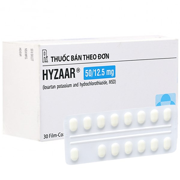 Hyzaar 50/12.5mg trị tăng huyết áp (2 vỉ x 15 viên) - 10/2024 ...
