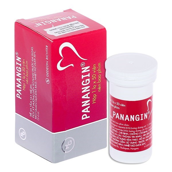 Thuốc Panangin trị suy tim, loạn nhịp lọ 50 viên - 01/2025 ...