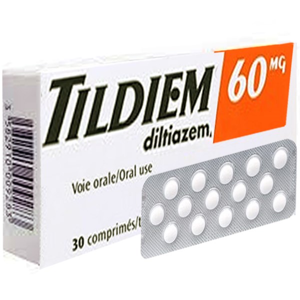 Tildiem 60mg trị đau thắt ngực (2 vỉ x 15 viên) - 10/2024 ...