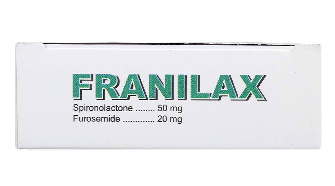 Franilax trị phù, tăng huyết áp (3 vỉ x 10 viên) - 08/2024 ...