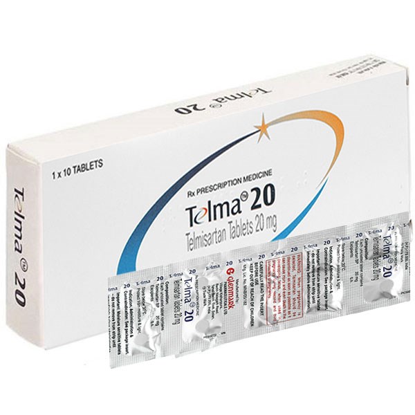 Telma 20 trị tăng huyết áp (1 vỉ x 10 viên) - 08/2024 | nhathuocankhang.com