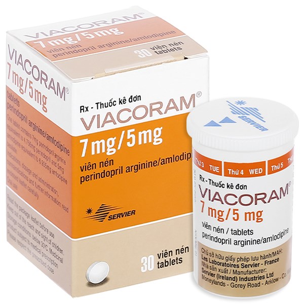 Plendil 5mg trị tăng huyết áp, đau thắt ngực (3 vỉ x 10 viên) chính ...