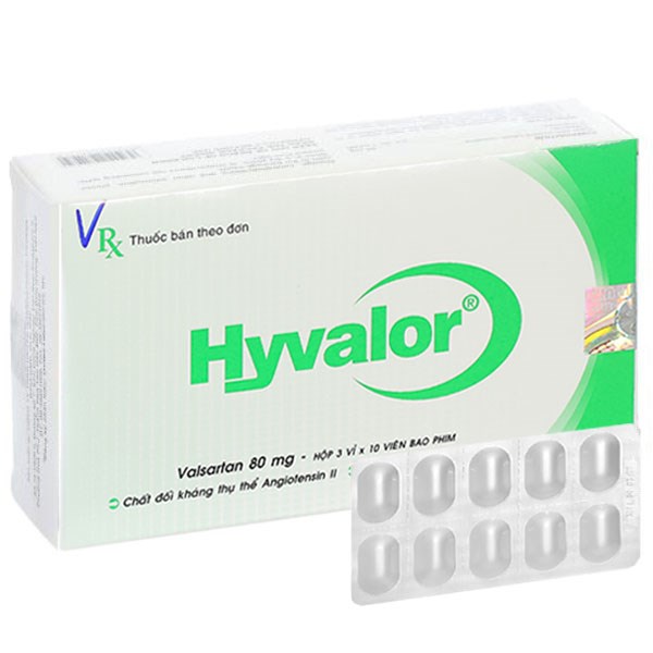Thuốc Hyvalor 80mg trị tăng huyết áp, suy tim - 11/2024 ...