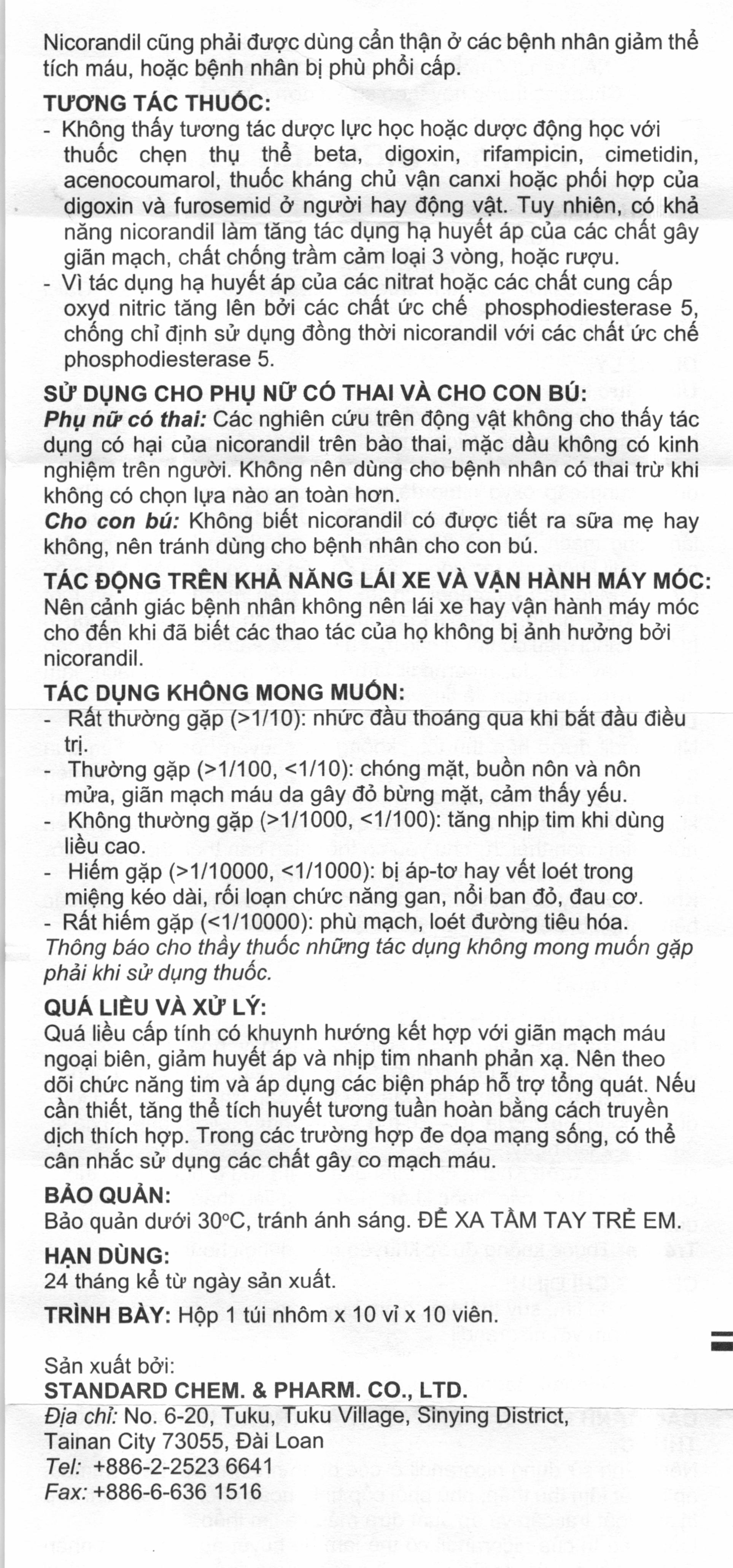 Thuốc Nicomen 5mg hộp 100 viên-Nhà thuốc An Khang