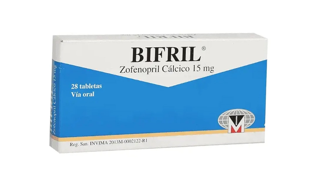 Bifril Menarini 15mg trị tăng huyết áp, nhồi máu cơ tim (2 vỉ x 14 viên ...