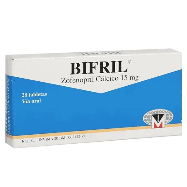 Bifril 30mg trị tăng huyết áp, nhồi máu cơ tim (2 vỉ x 14 viên) - 08/ ...