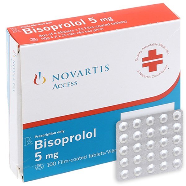 Bisoprolol Plus HCT 5mg/6.25mg hộp 30 viên điều trị tăng huyết áp - Nhà ...