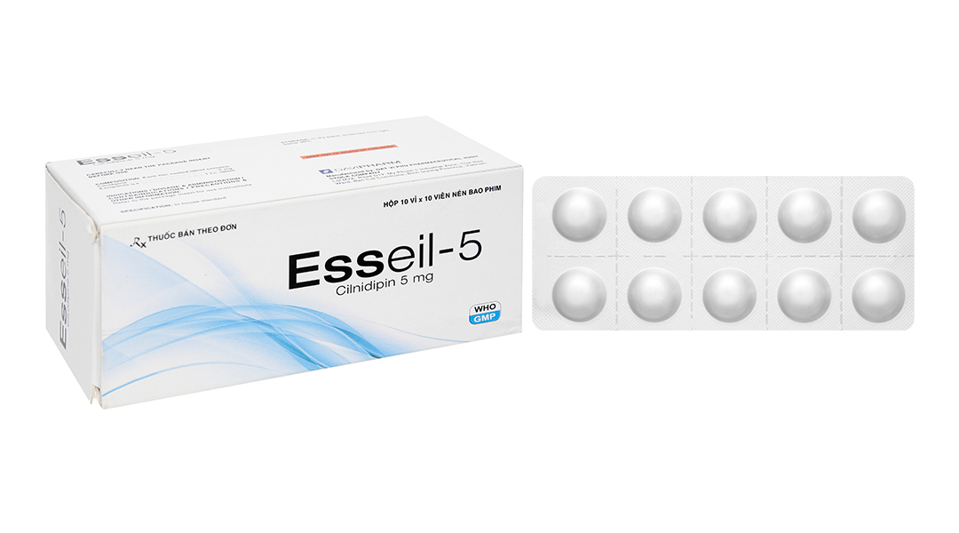 Esseil-5 trị tăng huyết áp (10 vỉ x 10 viên) - 07/2024 ...