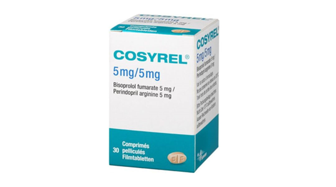 Cosyrel 5mg/5mg trị tăng huyết áp, suy tim mạn tính hộp 30 viên - 07/ ...