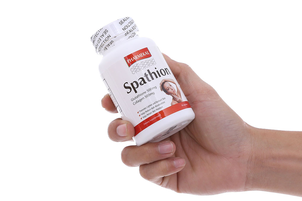 Pharmekal Spathion White Skin làm trắng da, giảm nám hộp 30 viên 04/ ...