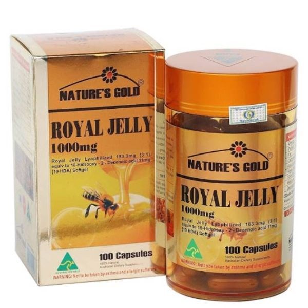 Nature's Gold Royal Jelly 1000Mg hộp 100 viên - 08/2025 ...