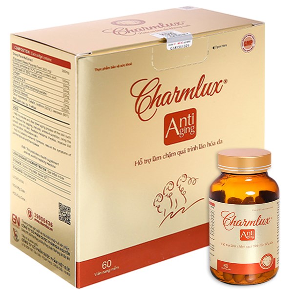 Charmlux Anti-Aging hộp 60 viên - 10/2025 | nhathuocankhang.com