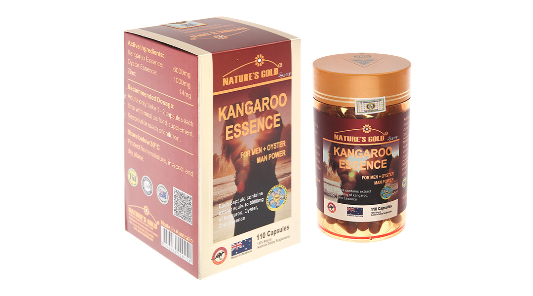 Kangaroo Essence tăng cường sinh lực chai 110 viên - 08/2024 ...