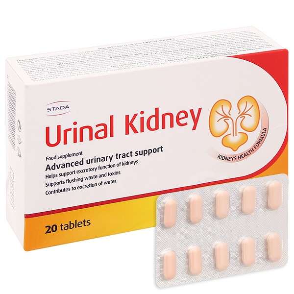 Stada Urinal Kidney giúp bổ thận, tăng cường đào thải hộp 20 viên - 12/ ...