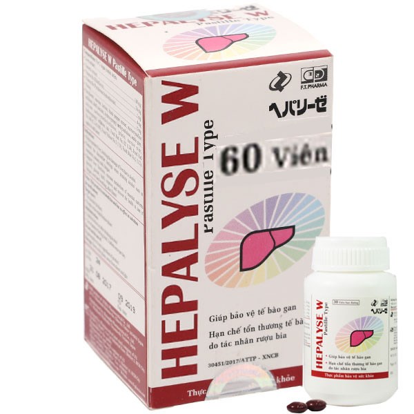 Hepalyse W hộp 60 viên - 12/2025 | nhathuocankhang.com